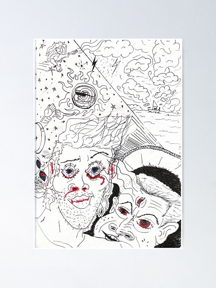 "Unsightly vision" Poster for Sale by KieferBatt | Redbubble