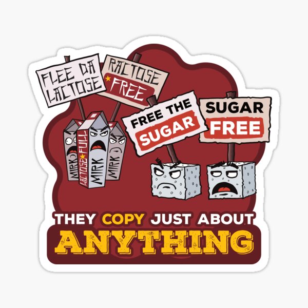 "Stickerable MIRK and Sugar Cube Protest - V2" Sticker for Sale by ...