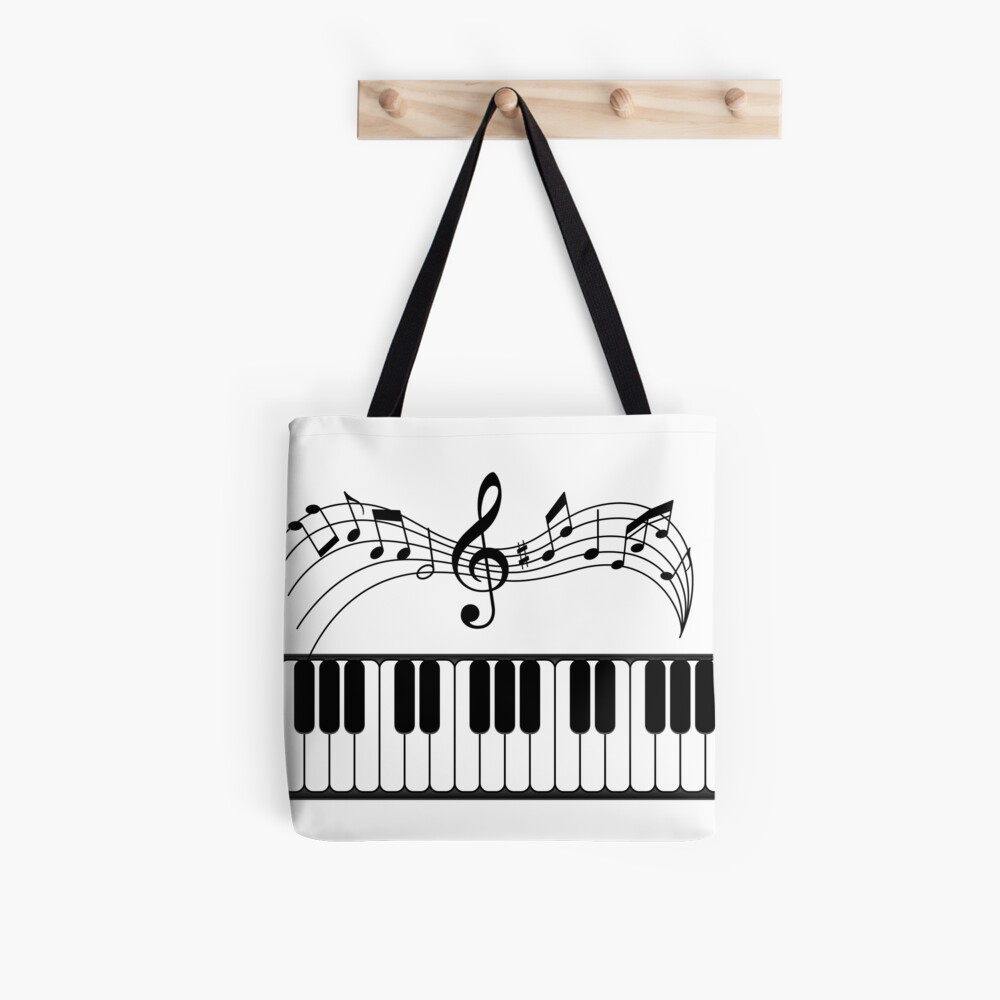 "Piano Keyboard and Music Notes" Journal for Sale by BlakefourDesign ...