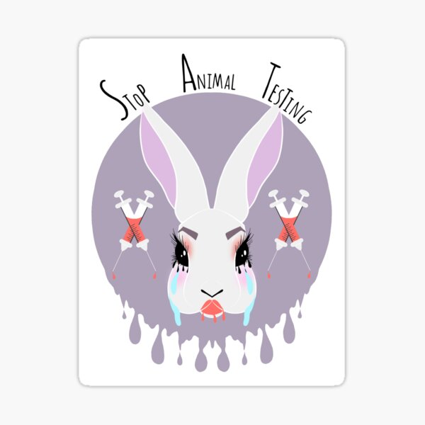 Stop Animal Testing Stickers | Redbubble