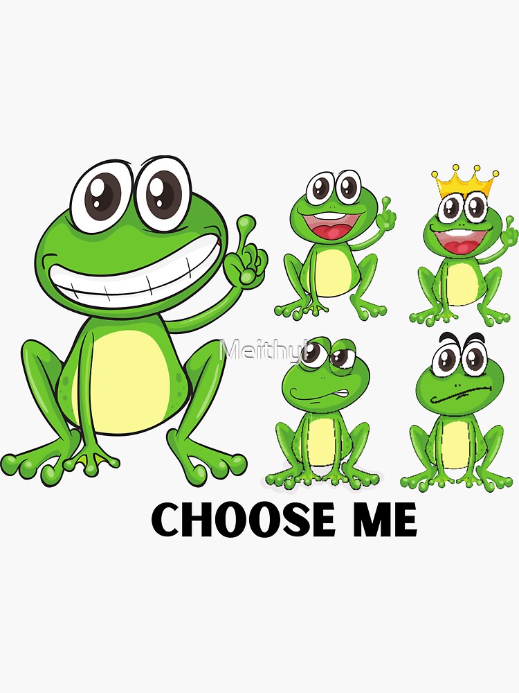 "CHOOSE ME" Sticker by Meithyl | Redbubble