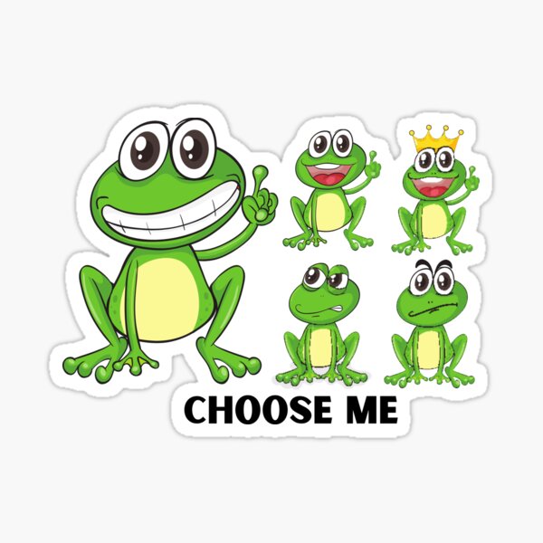 "CHOOSE ME" Sticker by Meithyl | Redbubble
