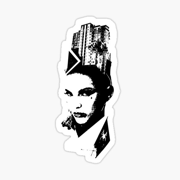 "Pain" Sticker by slavaukrainii | Redbubble