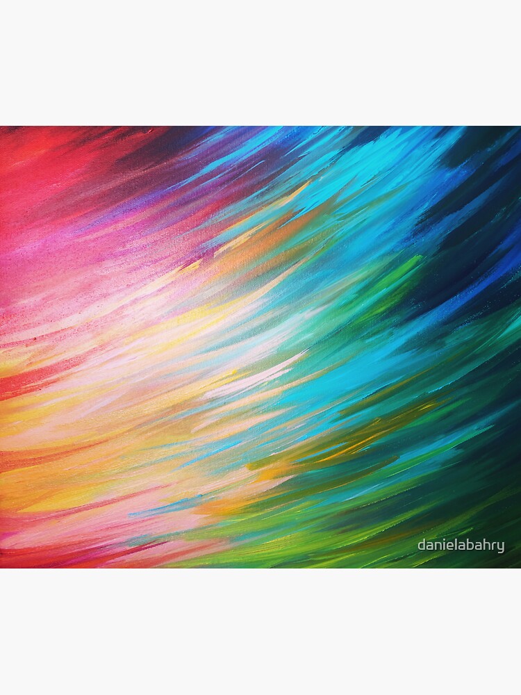 "Rainbow parade" Sticker by danielabahry | Redbubble