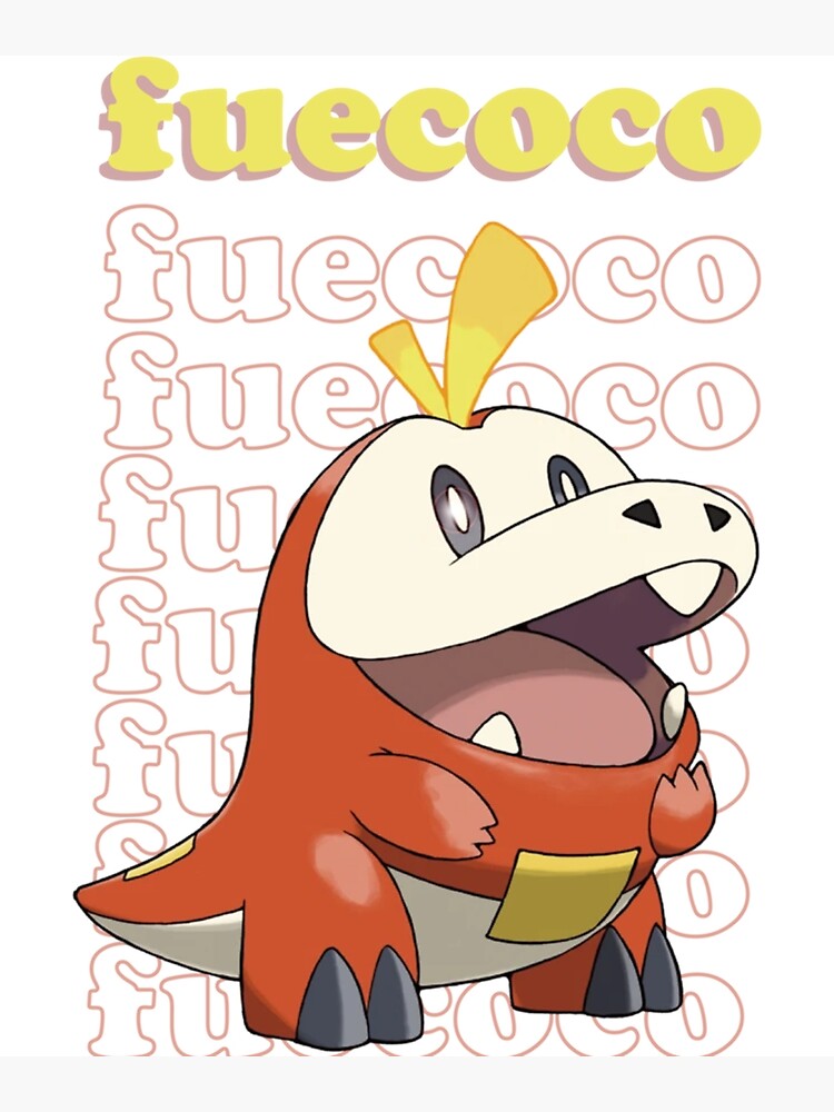 "Fuecoco Quaxly, sprigatito " Poster by ArtKruhy | Redbubble