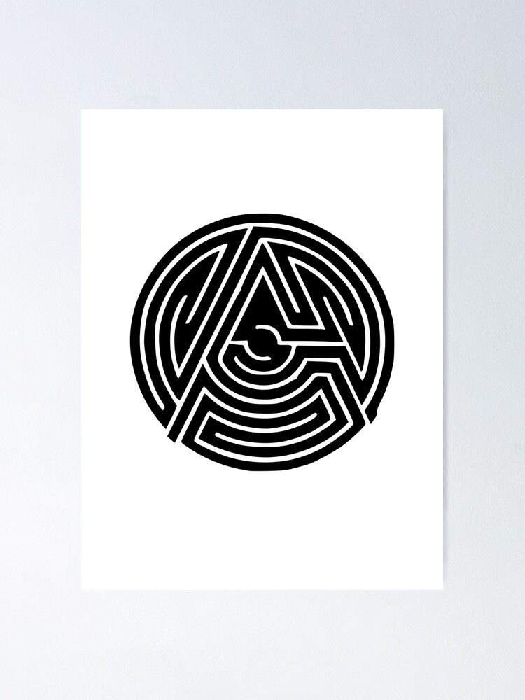 "Punk Chaos Anarchist Symbol Anarchy" Poster for Sale by CattlettArt ...