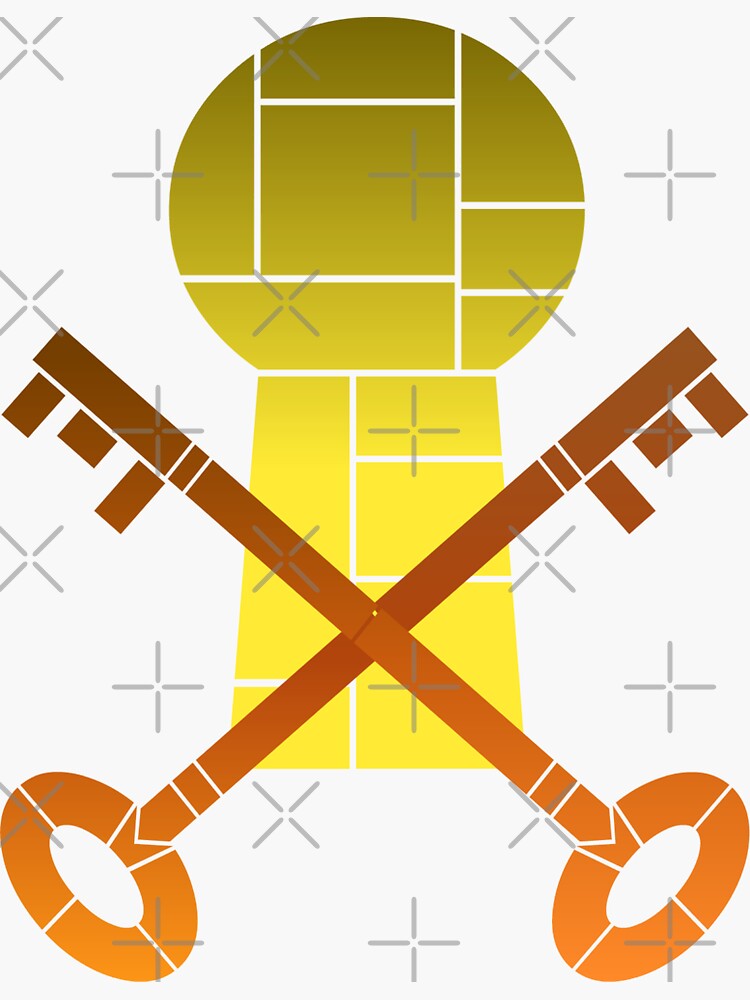 "Keeper Sigil | Thief The Dark Project" Sticker by LGSmerch | Redbubble