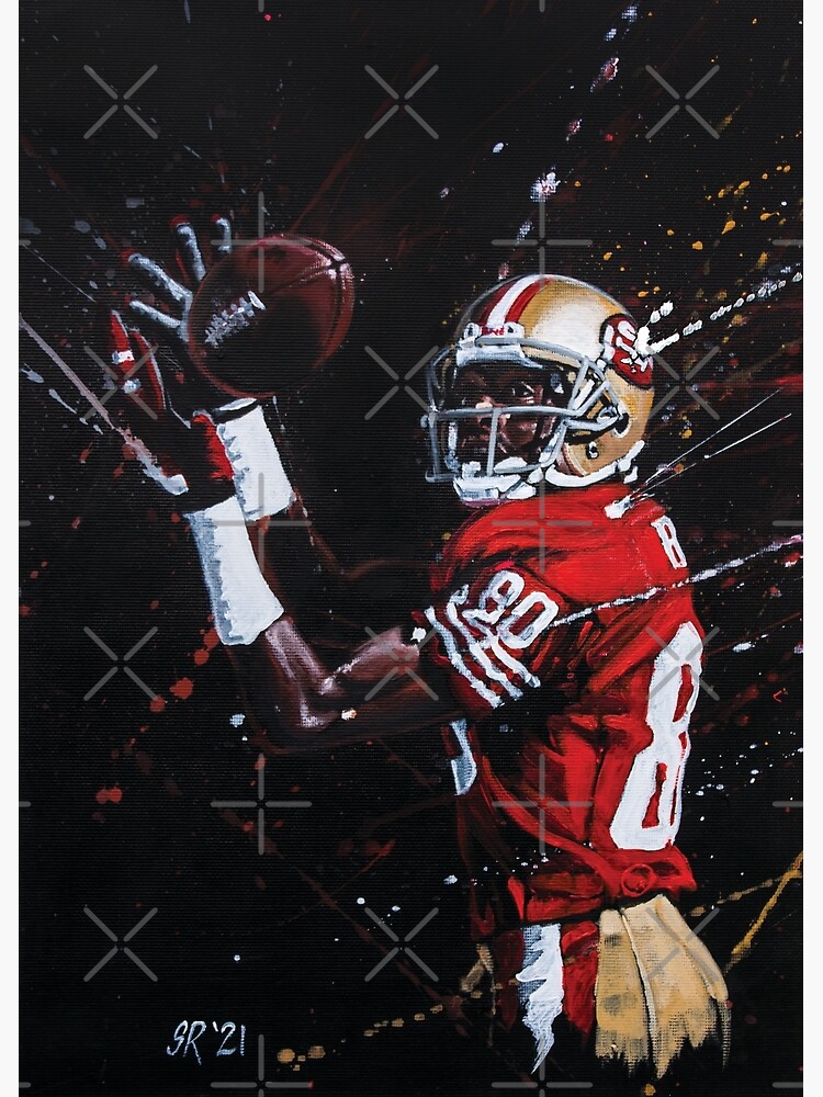 "Jerry Rice" Poster by SteveRussam | Redbubble