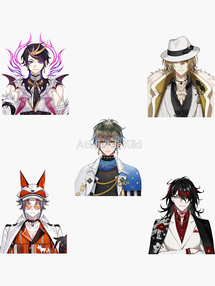 "LUXIEM Nijisanji EN" Sticker for Sale by AtelierdeKiki | Redbubble