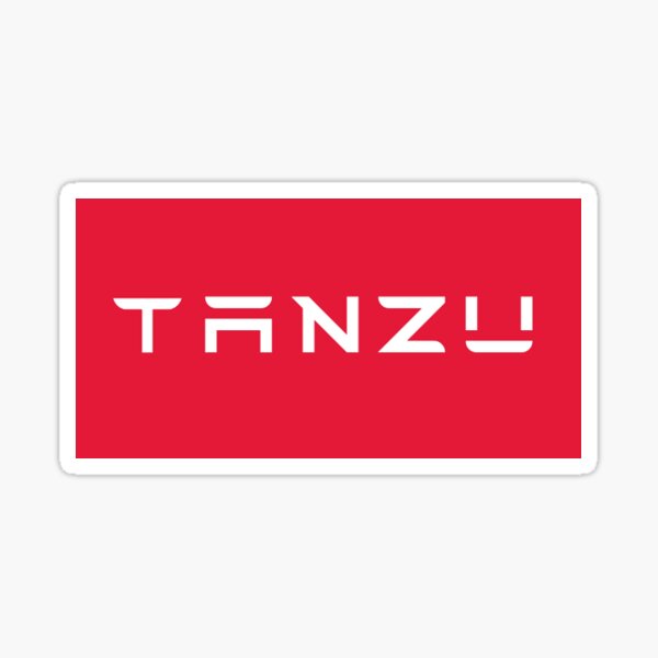 "Tanzu" Sticker by IBCIBC | Redbubble