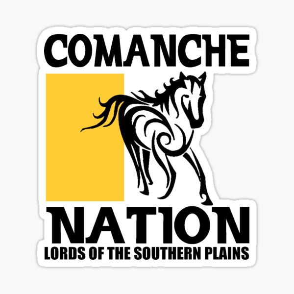 "COMANCHE NATION" Sticker for Sale by IMPACTEES | Redbubble