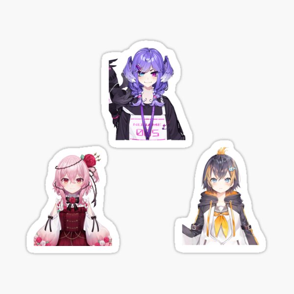 "OBSYDIA Nijisanji En" Sticker by AtelierdeKiki | Redbubble