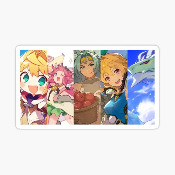 "dragalia lost" Sticker by FGRF | Redbubble
