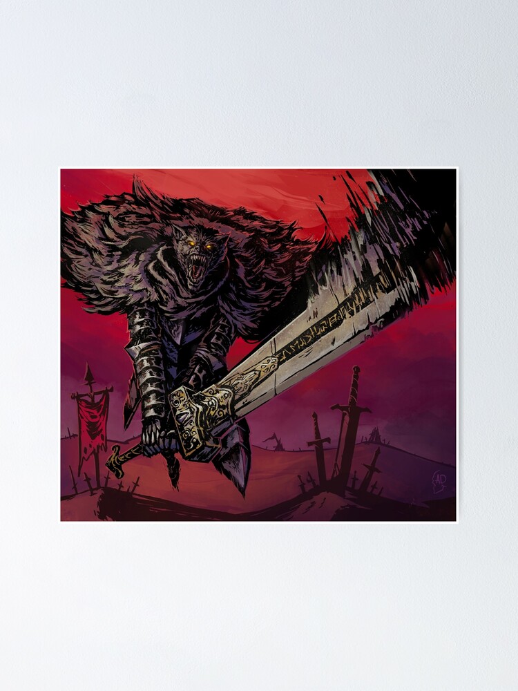 Póster «Elden Ring Blaid» de DePietro-Draws | Redbubble