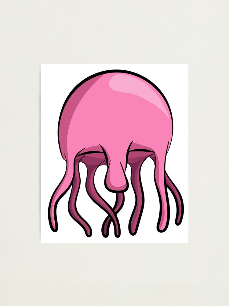 Lámina fotográfica «medusa rosa - criaturas marinas - medusas de ...