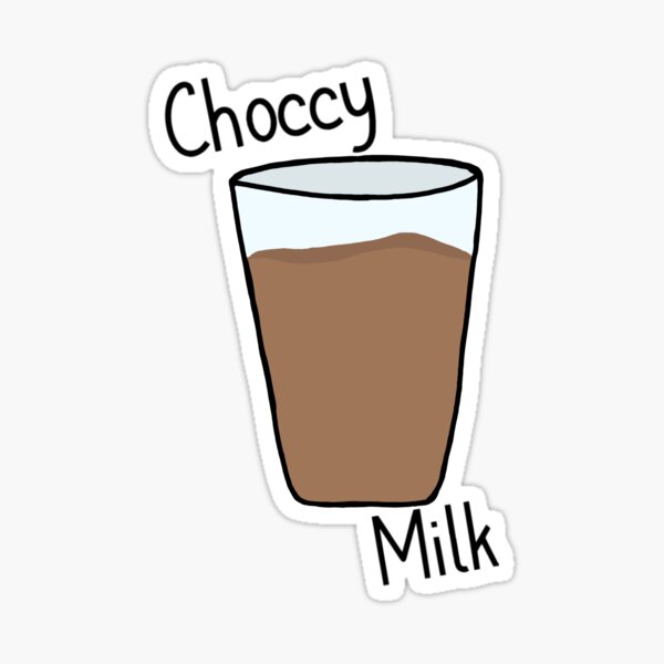 "Chocolate Milk" Sticker for Sale by lostboyartist | Redbubble