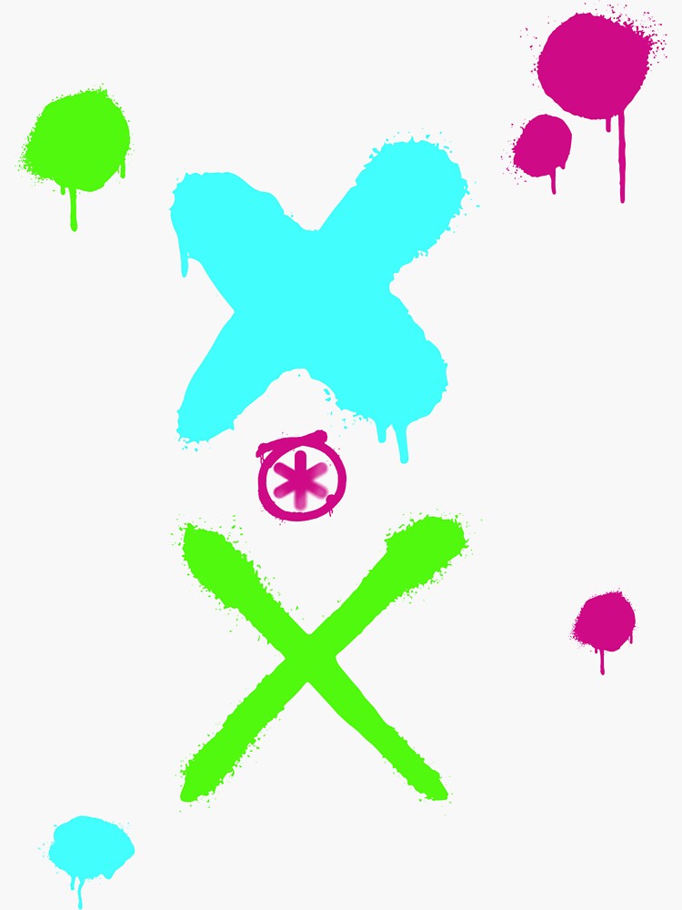 "Graffiti XO" Sticker by DrEffekt | Redbubble