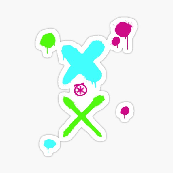 "Graffiti XO" Sticker by DrEffekt | Redbubble