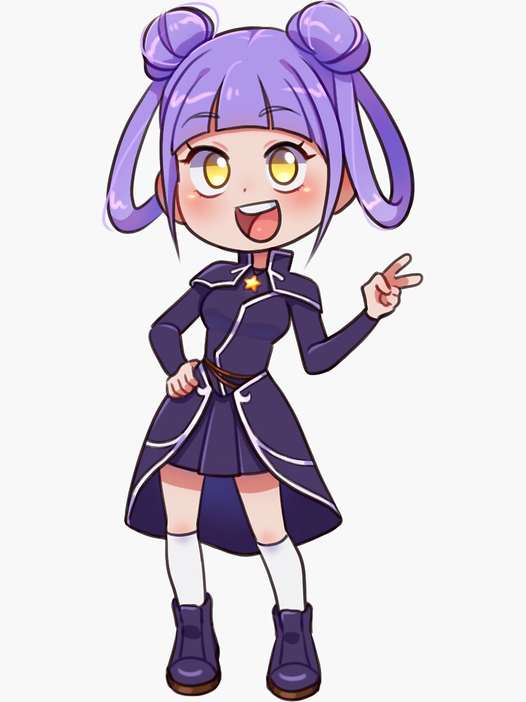 "Nova Chibi" Sticker for Sale by warlockdnd | Redbubble