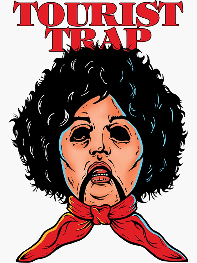 "Tourist_Trap_ Horror Movie" Sticker for Sale by spejaw0 | Redbubble