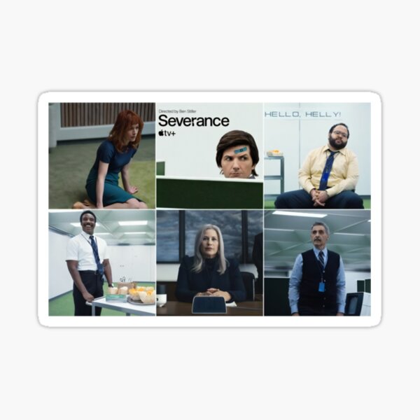 "Severance Thriller Tv Series 2022 Adam Scott " Sticker for Sale by ...