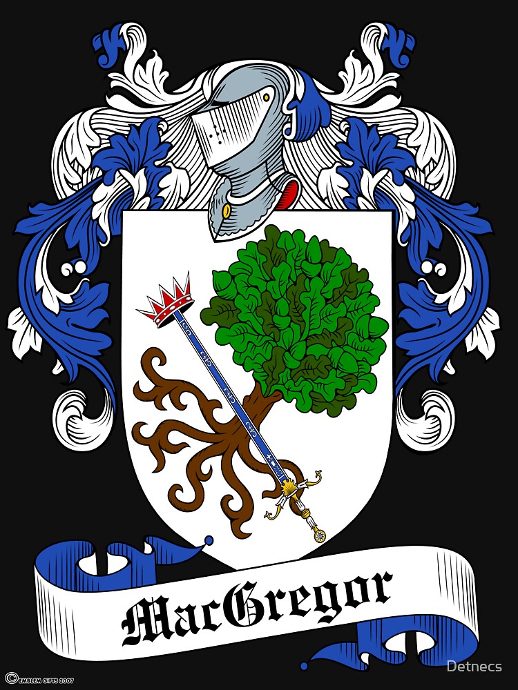 "McGregor Family, Royal is my Race" T-shirt for Sale by Detnecs ...