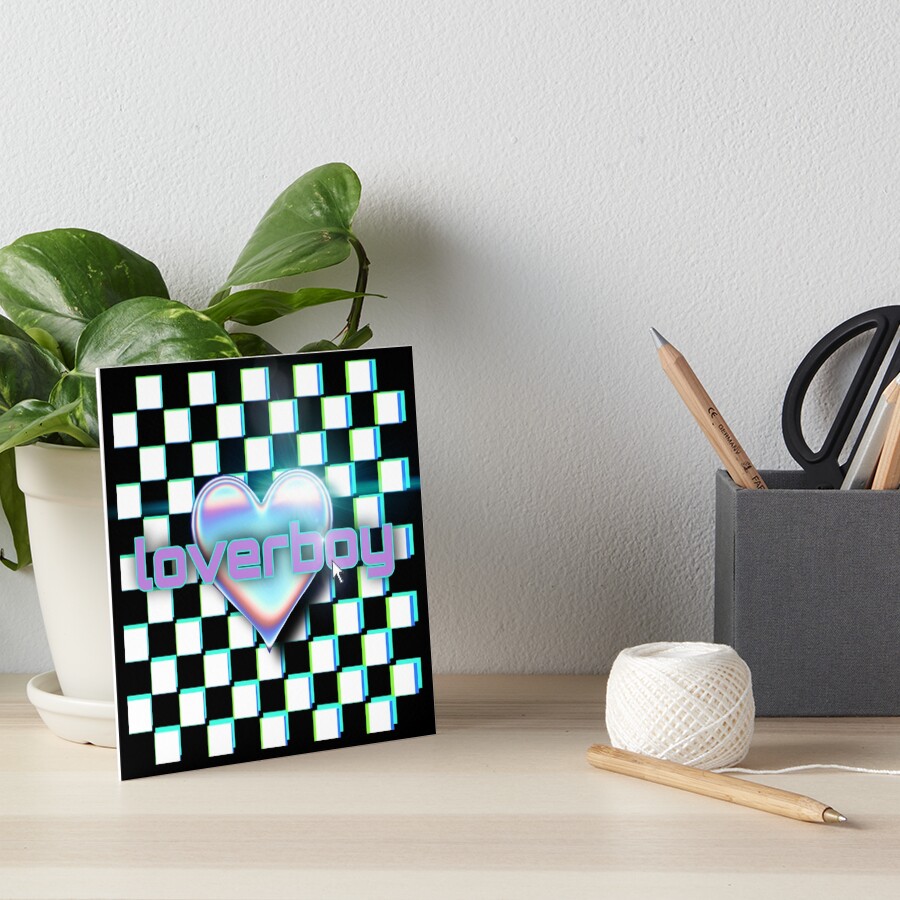 "Loverboy aesthetic vaporwave" Art Board Print by failingstudent ...