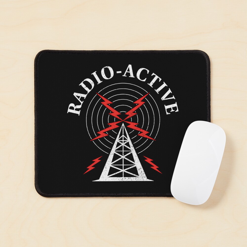 "Amateur Radio Ham Radio Active Radioactive Ham Radio Operator" Sticker ...