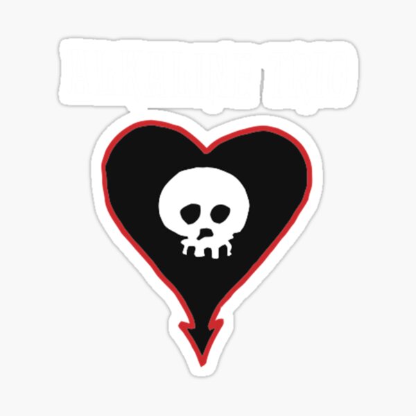"alkaline trio" Sticker for Sale by ombron | Redbubble