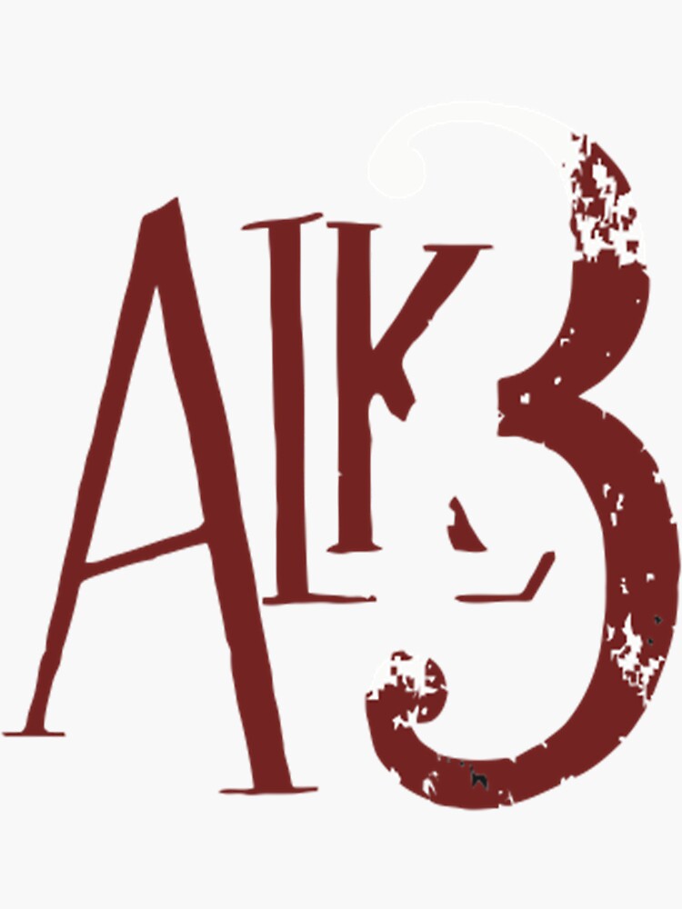 "alkaline trio" Sticker by ombron | Redbubble