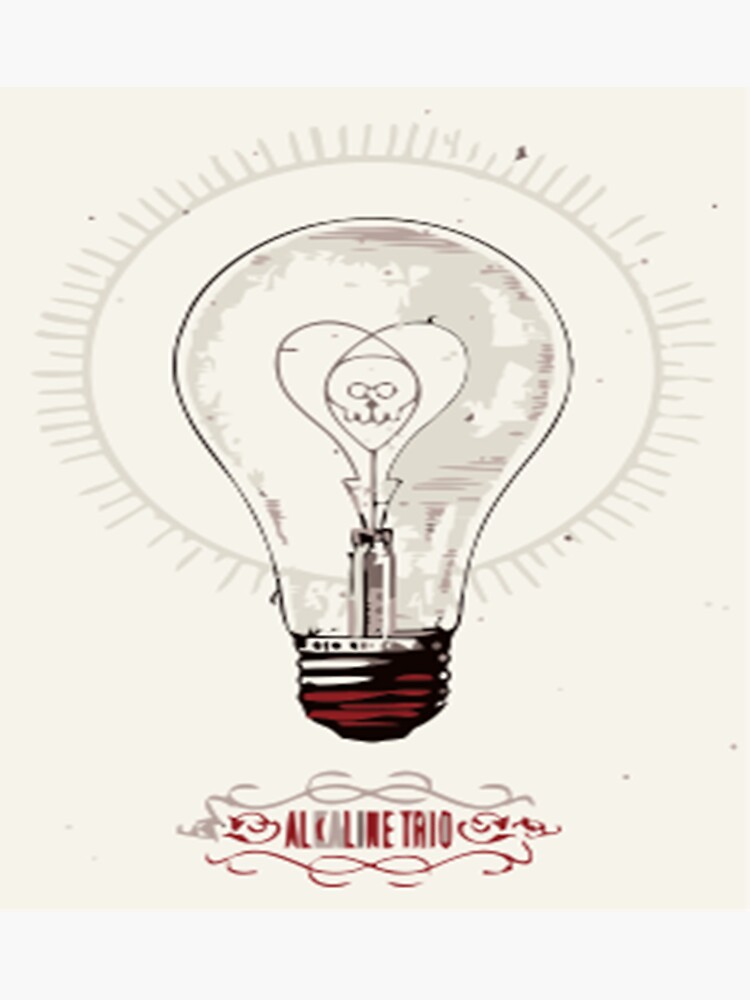 "alkaline trio" Sticker for Sale by ombron | Redbubble