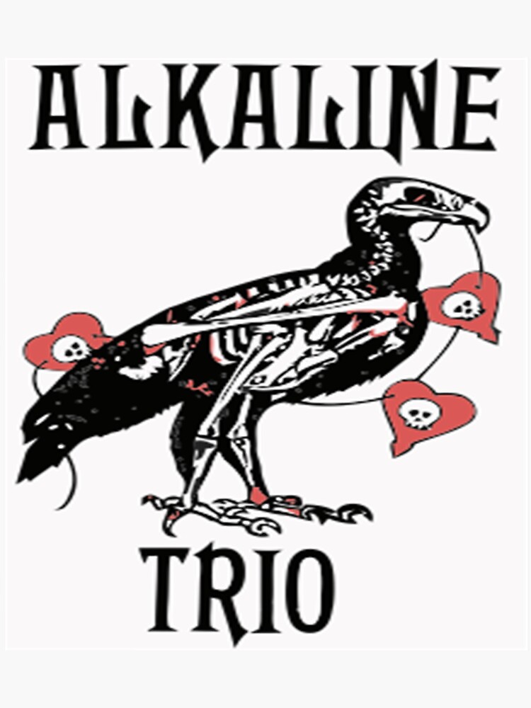 "alkaline trio" Sticker for Sale by ombron | Redbubble