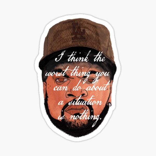 "Ice Cube Band" Sticker by rebnizkelsey | Redbubble