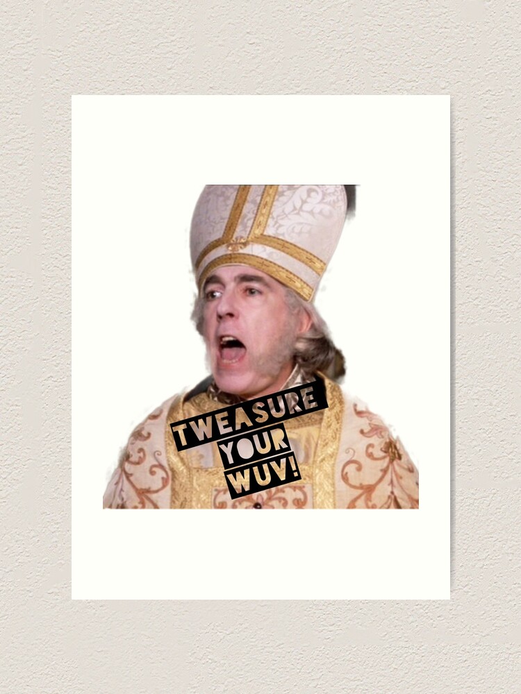 "Princess Bride - Impressive Clergyman" Art Print for Sale by ...