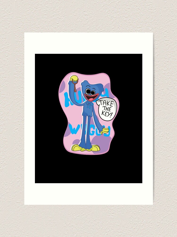 "Fnf Poppy playtime friendly huggy wuggy art " Art Print by ...