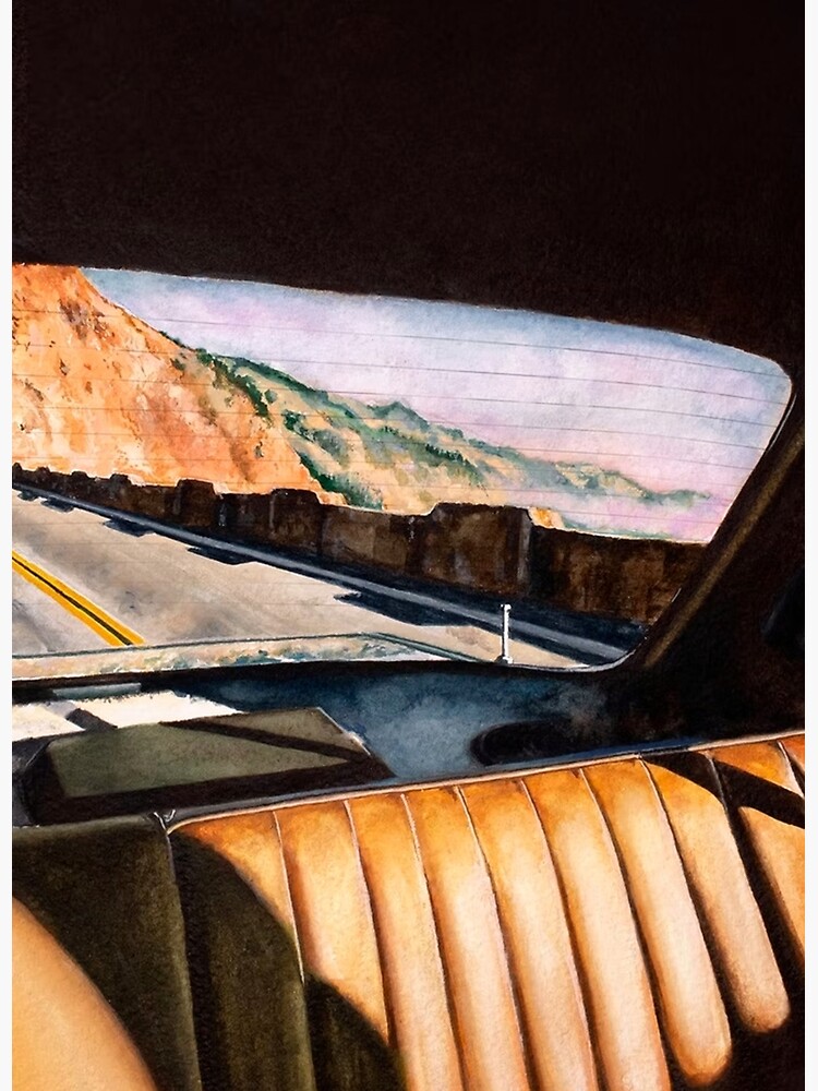 "looking back poster" Poster for Sale by rebeccahaskin | Redbubble