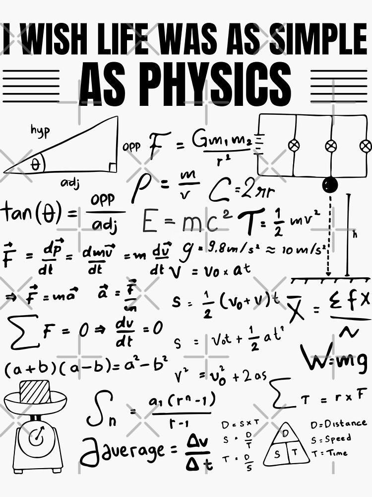 "Funny Science Quote For Physic Lover: I Wish Life Was As Simple As ...
