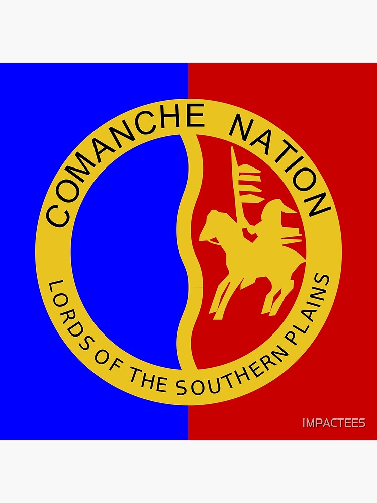 "COMANCHE NATION FLAG" Clock for Sale by IMPACTEES | Redbubble