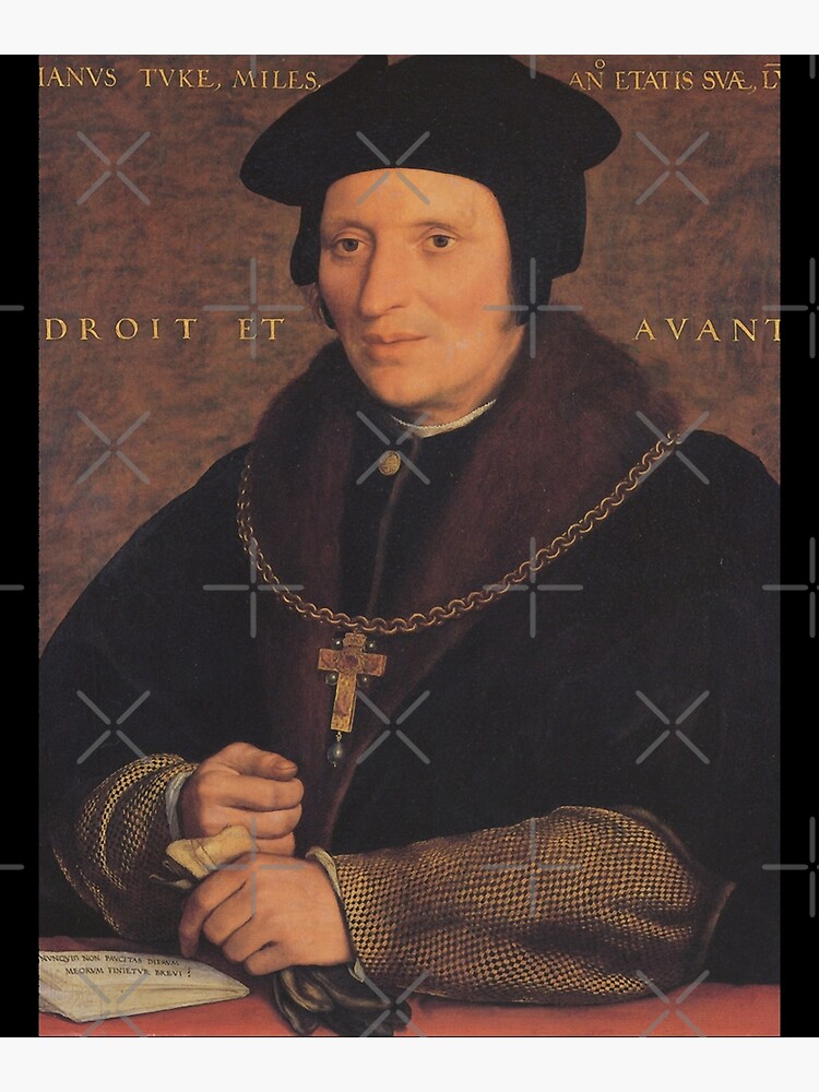 "Brian Tuke von Hans Holbein dem Jüngeren" Fotodruck von NathanHoughton ...