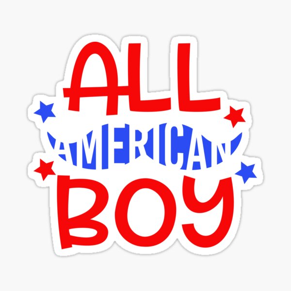 "american boy" Sticker by K-ARO | Redbubble