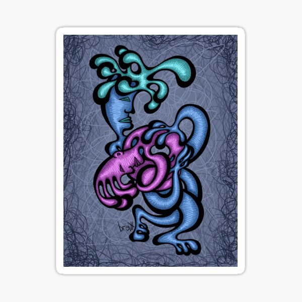 "Carry" Sticker by bgilbert | Redbubble