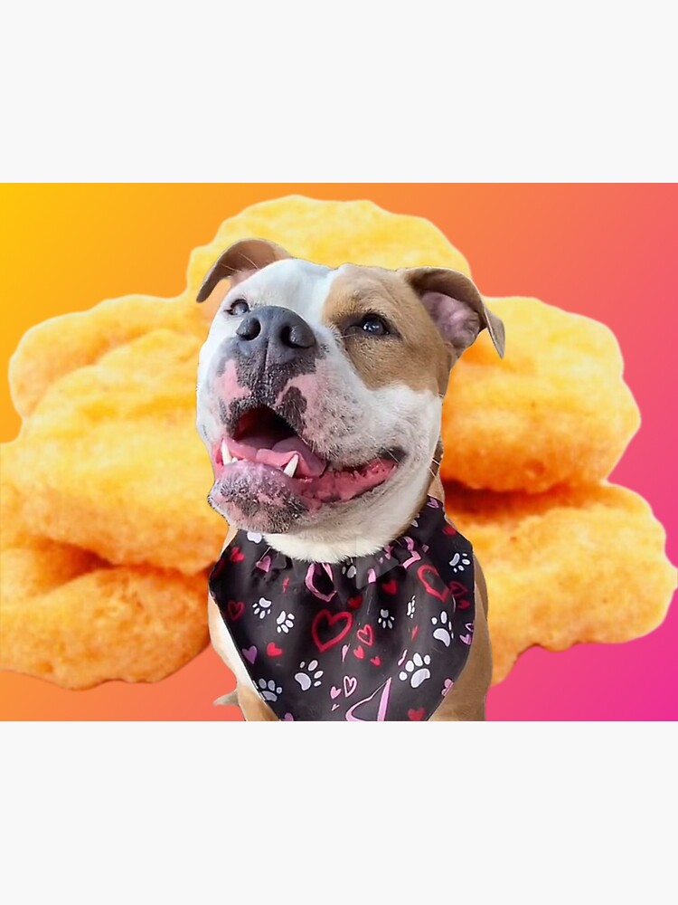 "Chicken Nugget the Dog" Poster by BestestFrens | Redbubble