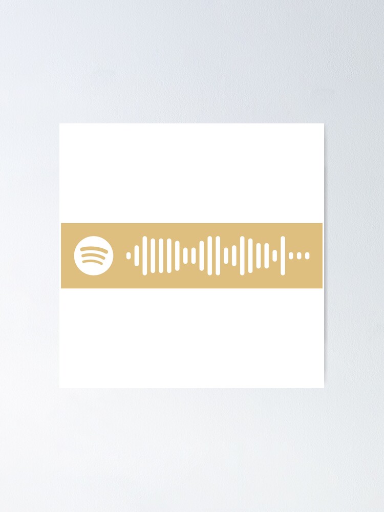 "Taylor Swift Fearless Taylor’s Version Spotify Code" Poster by ...