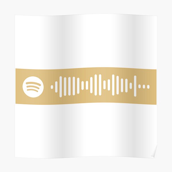 "Taylor Swift Fearless Taylor’s Version Spotify Code" Poster by ...