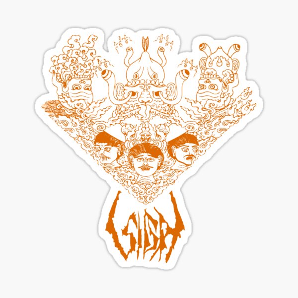 "Sigh Band Japan 'Imaginary Sonicscape' " Sticker by TamtamTown | Redbubble