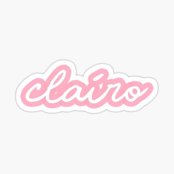 "clairo " Sticker by BaronganZoness | Redbubble