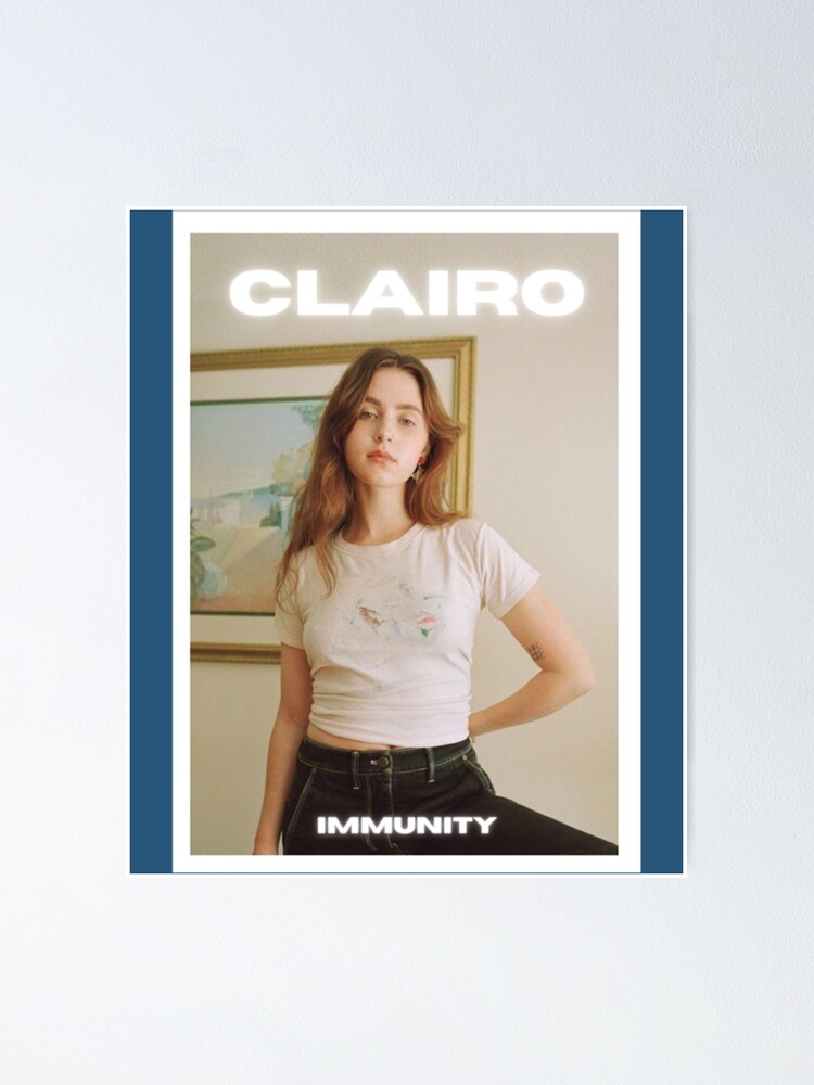 "Clairo Immunity poster " Poster for Sale by BaronganZoness | Redbubble