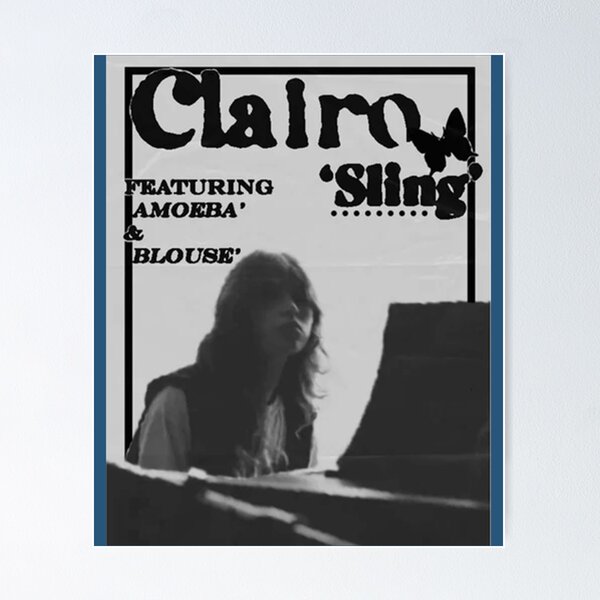 "Clairo Sling " Poster for Sale by BaronganZoness | Redbubble