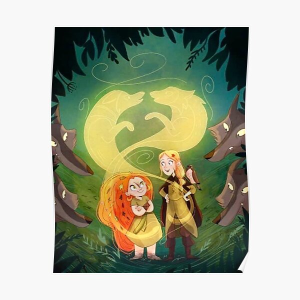 "wolfwalkers " Poster by lomabakerys | Redbubble