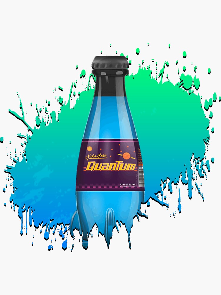 "Nuka Cola Quantum Sticker" Sticker by mooneycann | Redbubble